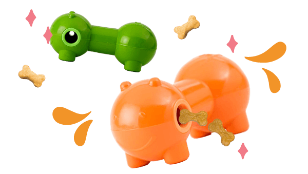 Dura Doggie Beba Squeaker & Treat Dispensing Toy — Cats Garage